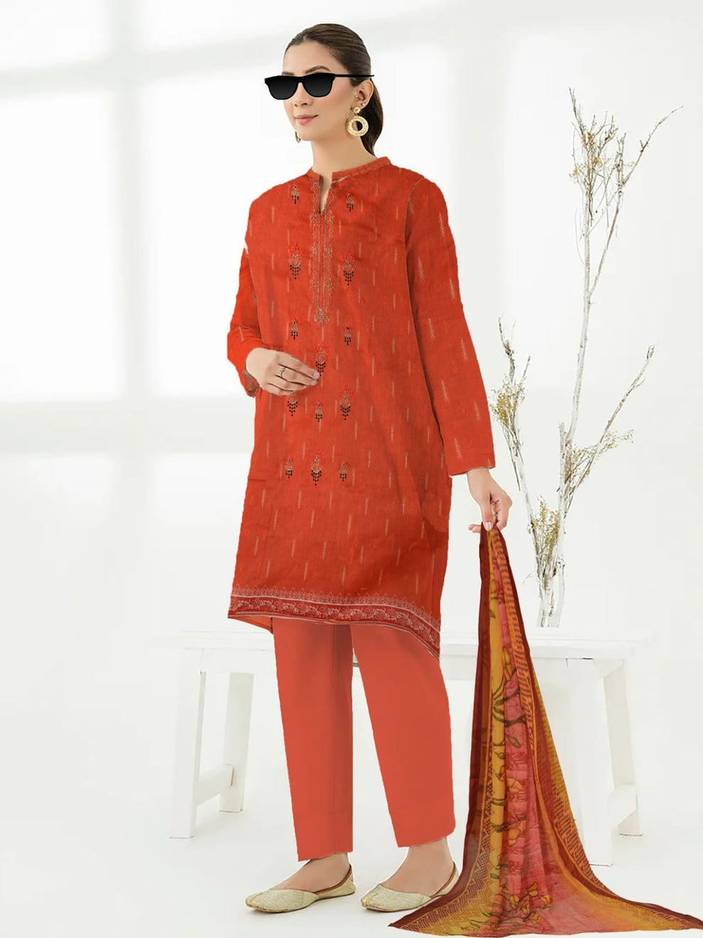 Lawn Luxury Digital Pret 3Piece – ZARTAAJ